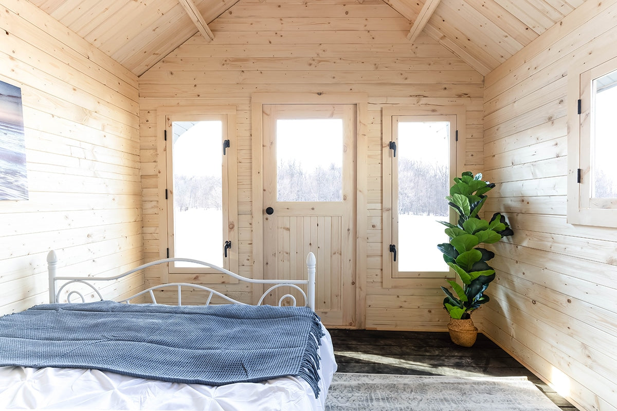 Bunkie Life Heartland Free Shipping | Small Cabin Kits