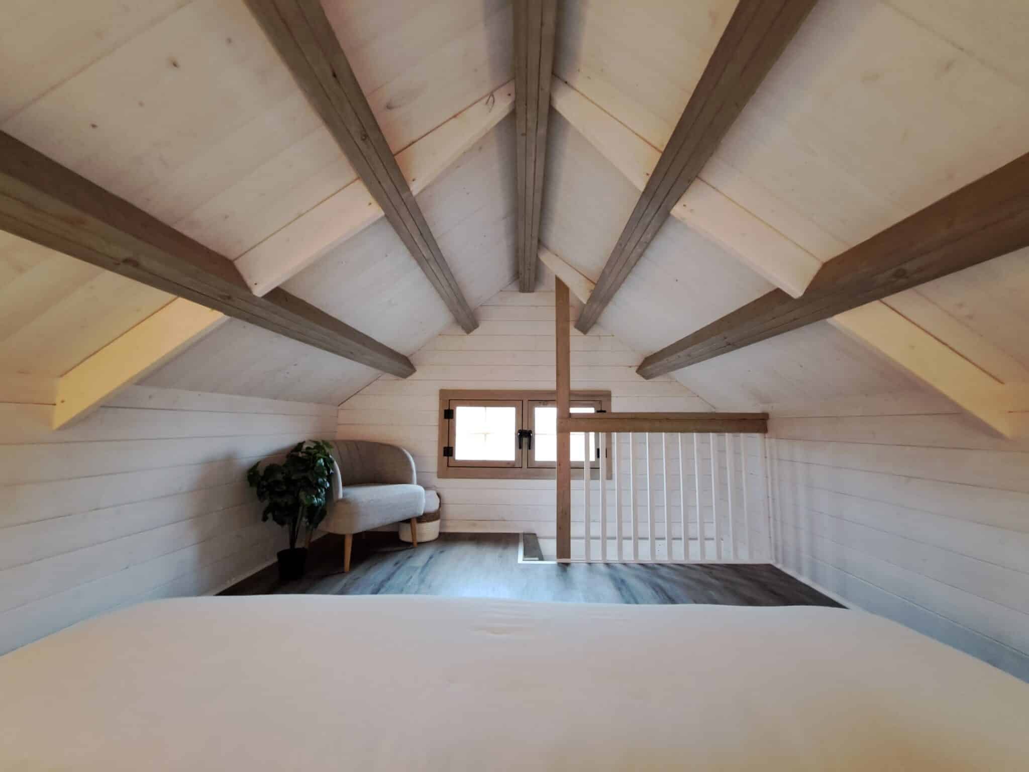 Bunkie Loft | Haven Bunkie with Loft – Bunkie Life Heartland