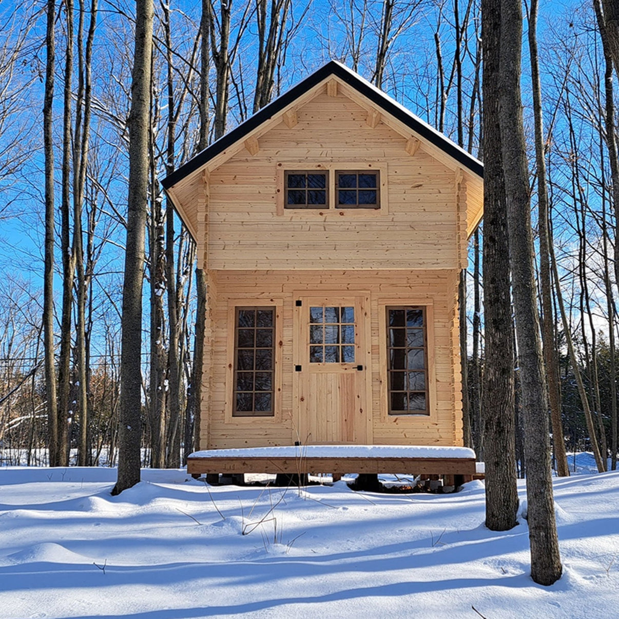10 X 10 Bunkie with Loft – Bunkie Life Heartland