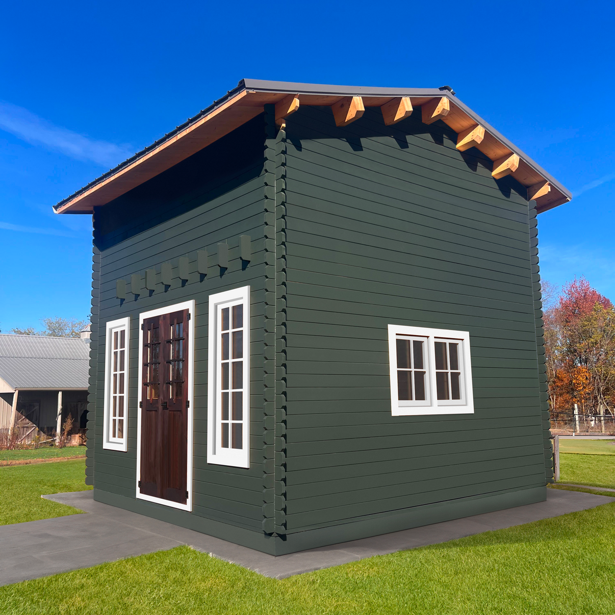 Hideaway 199 With Full Loft- Free Shipping – Bunkie Life Heartland